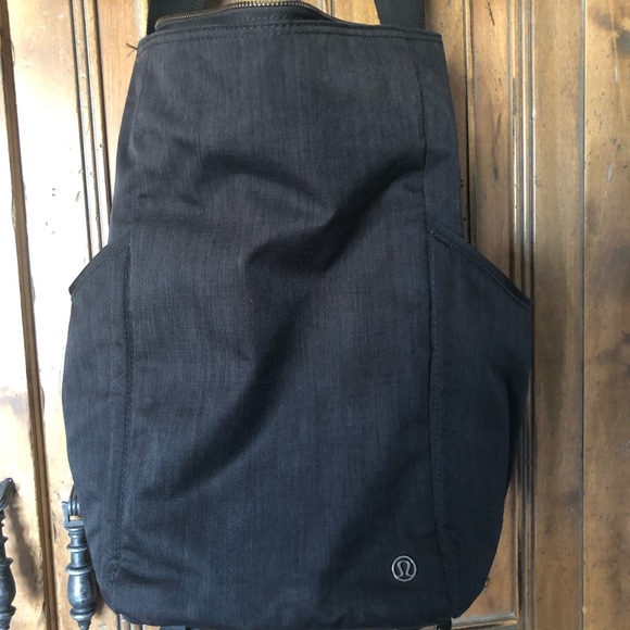 lululemon athletica | Bags | Lululemon Convertible Backpack Tote Gym ...
